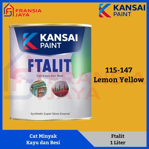 Jual Kansai Ftalit 1 Kg KF 147 Lemon Yellow Cat Minyak Besi dan Kayu ...