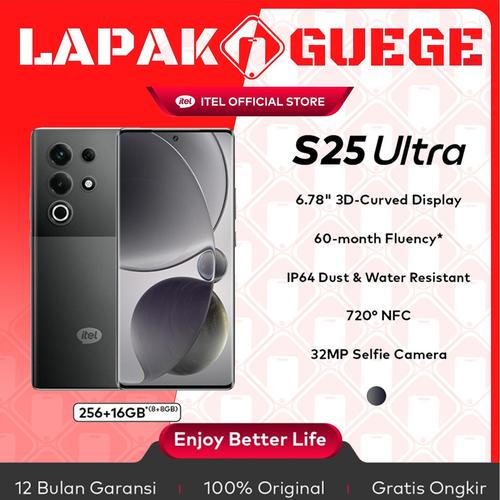 Jual itel s25 ultra 8/256 256gb 128gb curved Amoled baru garansi resmi ...