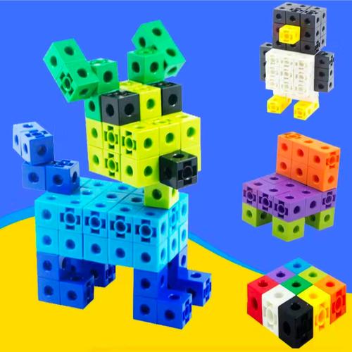 Jual Math cube link (harga grosir) -mainan anak berhitung- number ...