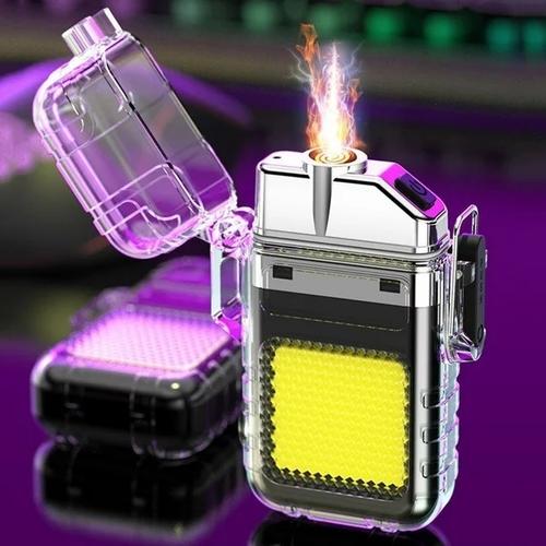 Jual KOREK API ELEKTRIK PLASMA ARC LIGHTER FLASHLIGHT LAMPU SENTER LED ...