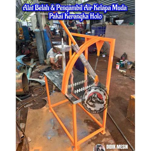 Jual Alat Belah & Pengambil Air Kelapa Muda Pakai Kerangka Holo - Kab ...