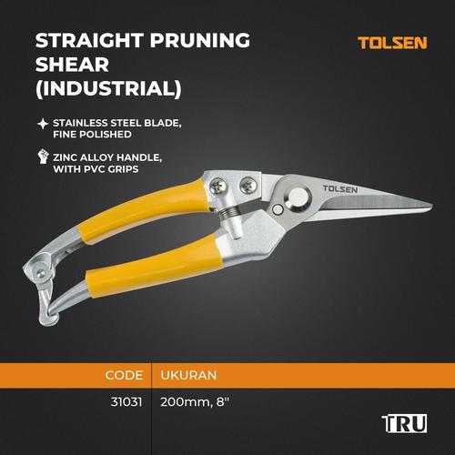 Jual Gunting Dahan Ranting Bunga Tanaman Pruning Shears Scissors STRAIGHT PRUNING SHEAR ...