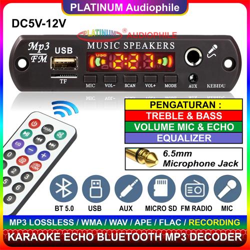 Jual Modul MP3 Decoder Bluetooth 5.1 Karaoke Mic echo Multimedia ...