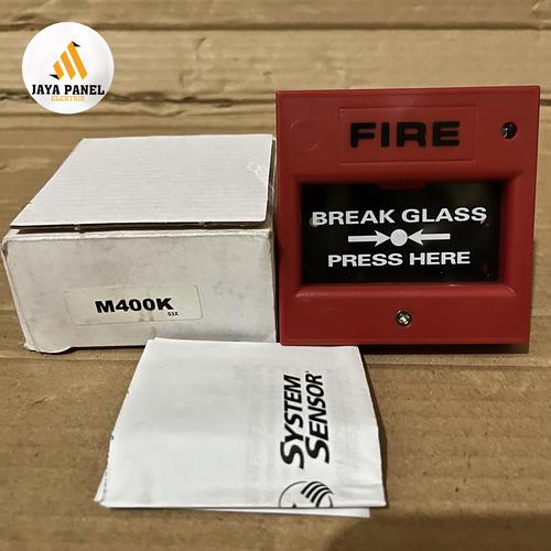 Jual System Sensor M400K Break Glass Manual Call Point - Jakarta Pusat ...