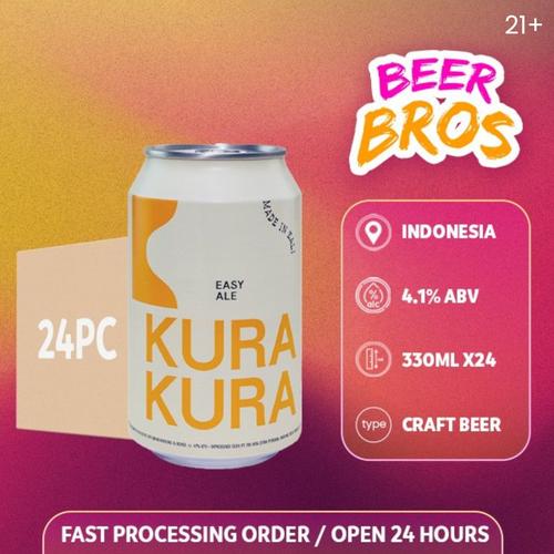 Promo Kura Kura Easy Ale 330ml [ dus isi 24 kaleng ] Cicil 0% 3x ...