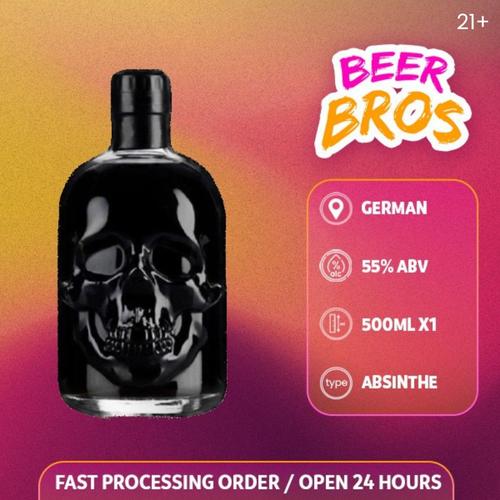 Promo Absinthe Antitoxin Blackhead Skull 500 ml Cicil 0% 3x - Jakarta ...