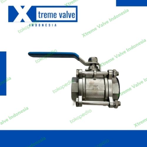 Jual Ball Valve SS316 sankyo 1 1/4" model 3pc Screw - Jakarta Barat ...