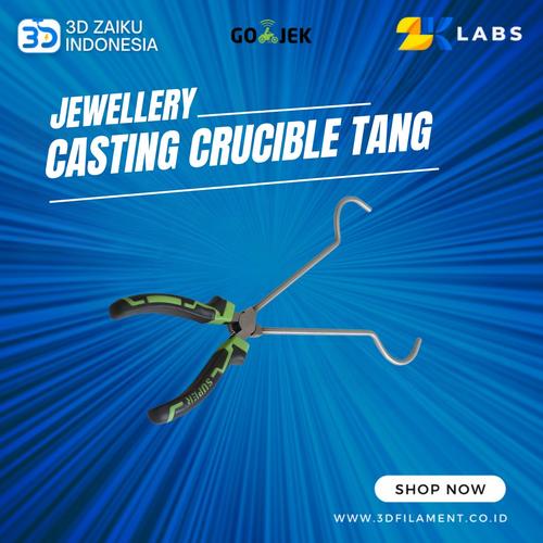 Jual ZKLabs Jewellery Casting Stainless Steel Crucible Tongs Alat ...