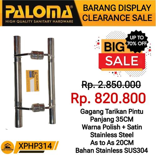 Jual PALOMA CUCI GUDANG TARIKAN PINTU PULL HANDLE PHP 314 PHP 315 STELLA SERIES STAINLESS SUS ...
