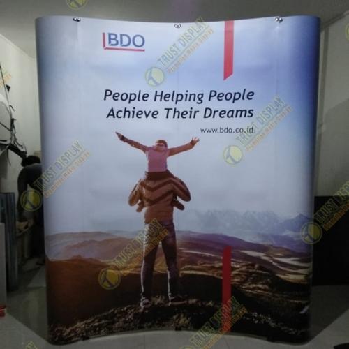 Jual Backwall | Backdrop Curve : 3x2 ( Include Printing) - Jakarta ...