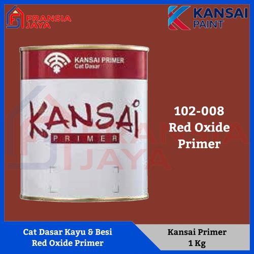 Jual Cat Dasar Anti Karat Kansai Zinc Chromate 008 - Red Oxide Primer 1 ...