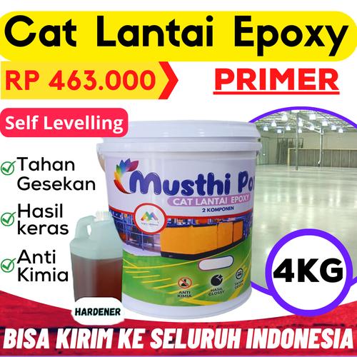 Jual Cat Dasar Lantai Epoxy Primer Top Coat 5kg Cat Lantai Upox ...