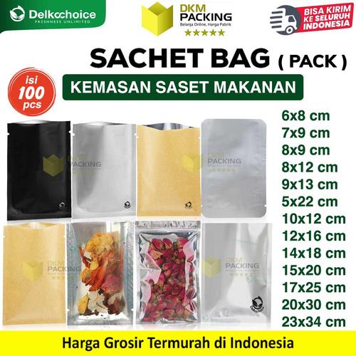 Jual (PACK) Plastik SACHET BAG Kemasan Saset Bungkus Makanan Food Grade ...