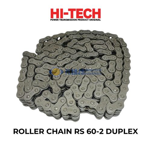 Jual Rantai Roller Chain Double RS 60-2 Duplex Merek Hitech - Jakarta ...