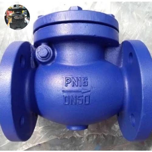 Jual Swing Check Valve Cast Iron PN16 4" inch /DN100 - Jakarta Barat ...