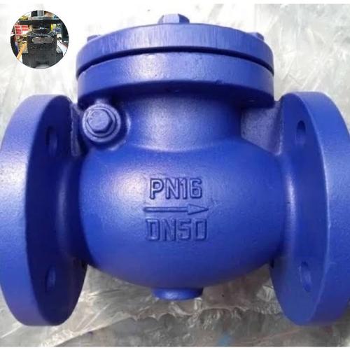 Jual Swing Check Valve Cast Iron PN16 3" inch /DN80 - Jakarta Barat ...