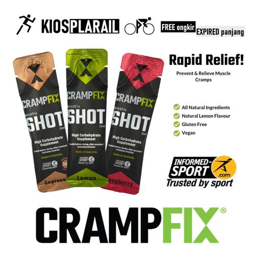 Jual CRAMPFIX Cramp Fix Promo! Sachet dan Botol - Lemon, Sachet 20ml ...