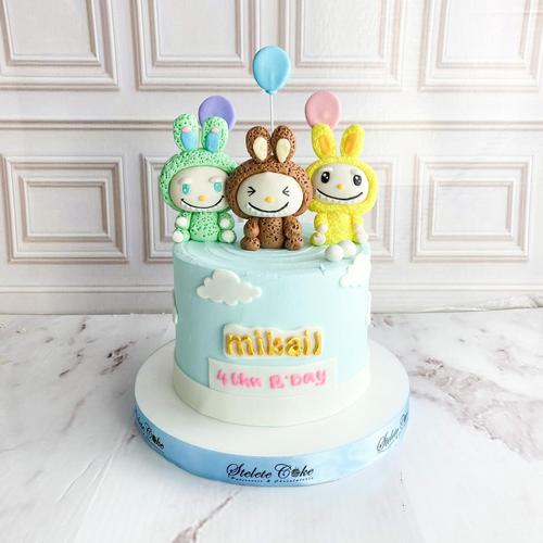 Jual Kue Ulang Tahun/Birthday Cake/Kue Ultah Tema labubu/Kue Birthday Jakarta/Labubu Cake ...