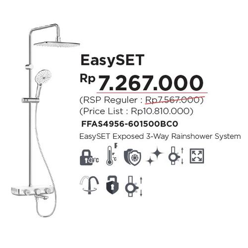 Jual Shower Tiang American Standard Easyset Series / Shower ...