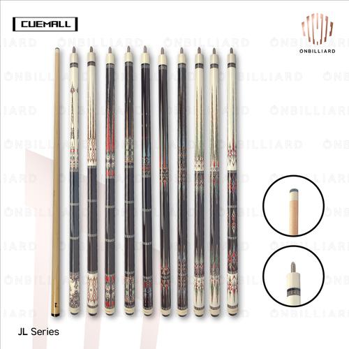 Jual CUEMALL JL Series Cue Stick Billiard Play 12.75mm Maple Wood Stik ...
