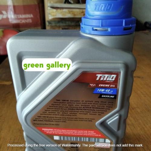 Jual Oli mesin Toyota liter TMO engine oil 10 40 gasoline synthetic formula - Kota Depok - GREEN ...