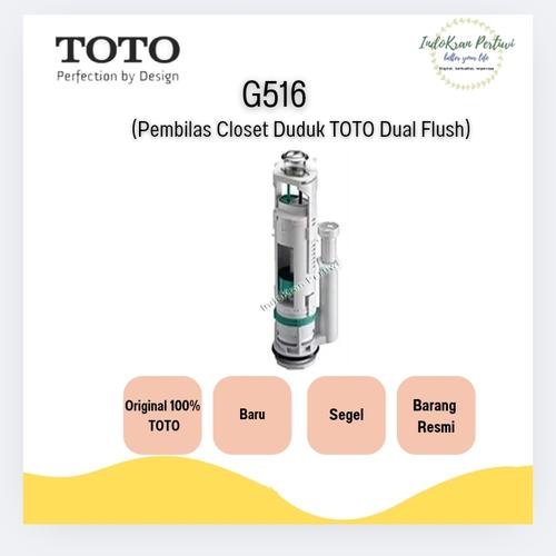 Jual TOTO G516 CLOSET DUDUK -PEMBILAS TOTO Dual flush - Kab. Tangerang ...