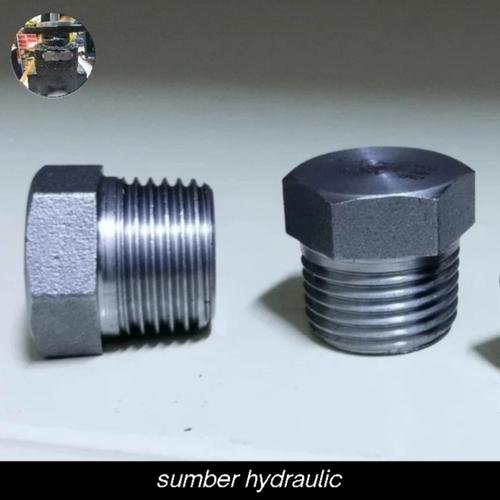 Jual Plug Besi Class 3000 NPT drat 1 1/2" inch / Hex plug carbon steel ...