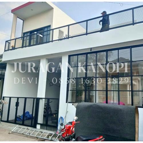 Jual Railing pagar balkon plat perforated rangka besi - Kota Surabaya ...