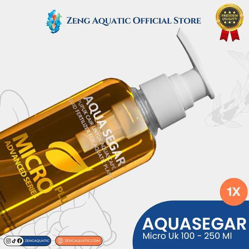 Jual Zeng Aquatic - Aquasegar / Aqua Segar Micro Plus / Pupuk Cair Aquascape (250ml) - Pupuk ...