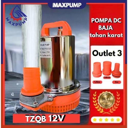 Promo MAXPUMP Pompa Celup DC 12 VOLT 180Watt POMPA AIR AKI 12V ...