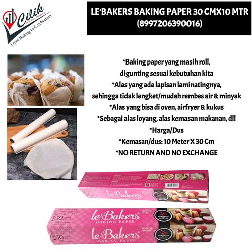 Jual parchment+paper+alas+kertas+laminasi+silikon+baking paper+roll ...