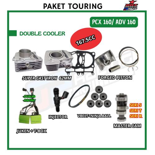 Promo Paket Touring 4 PCX 160/ADV 160/Vario 160 Blok Piston-Ninja Ball ...