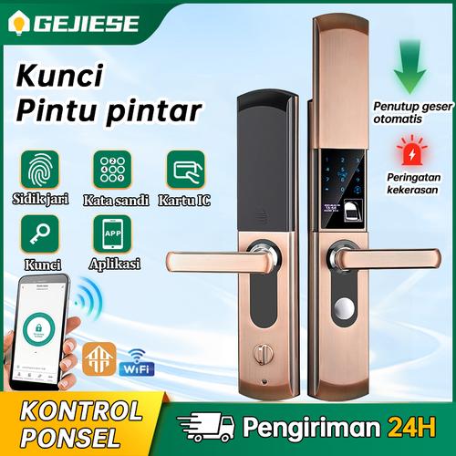 Promo COD Smart Door Lock Kunci Pintu Otomatis Access Door Kunci Pintu ...