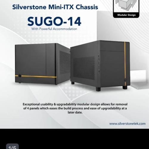 Jual SILVERSTONE SUGO 14/SG 14 mini ITX chassis - Jakarta Barat ...
