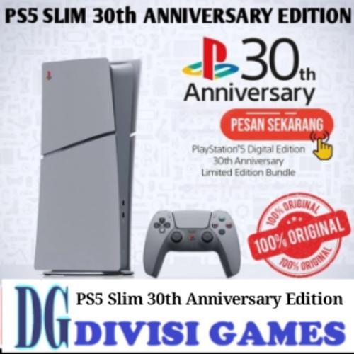 Promo PS5 Slim Digital Console 30th Anniversary Limited Edition PS5 ...