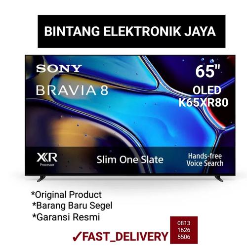 Jual SONY BRAVIA 8 OLED 65" K65XR80 4K HDR GOOGLE TV 65XR80 - Jakarta ...