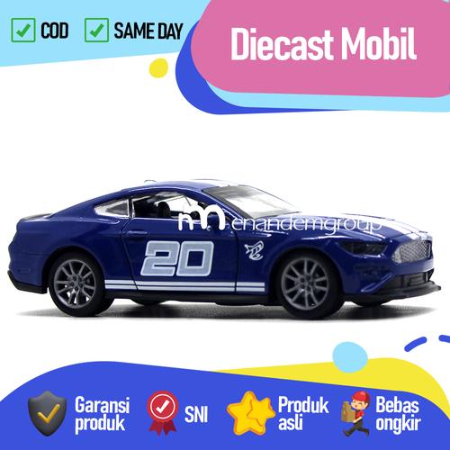 Jual Mainan Mobil Diecast Miniatur Mobil Sedan Balap Mustang Shelby ...