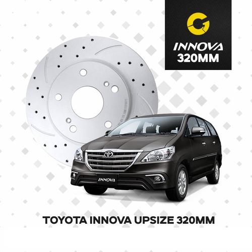 Jual Brake Disc Rotor Piring Rem Innova 320mm Original GAIA (+Bracket ...