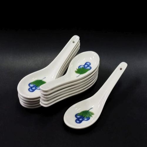 Jual Sendok Bebek Keramik / Sendok Bubur / Sendok Es Campur Keramik ...