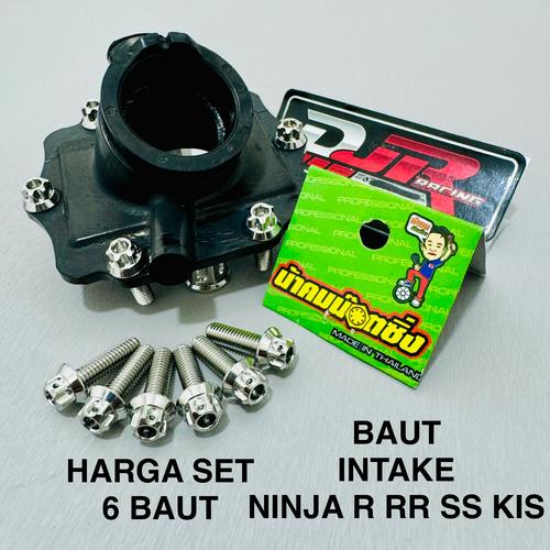 Jual BAUT INTAKE MANIFOLD NINJA R RR SS KIS PROBOLT STAINLESS original ...