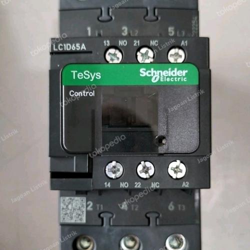 Jual Kontaktor LC1D65 380V AC Schneider Contactor LC1D65A Telemecanique ...