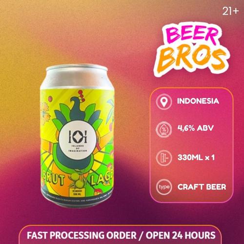 Jual IOI Brut Lager 330ml Balinese Craft Beer Bir Kriya - Jakarta Barat ...
