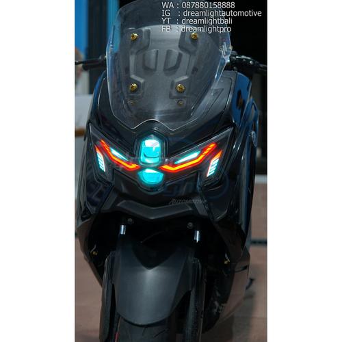 Jual Yamaha NMAX Neo Turbo Lampu Depan Headlamp Custom Projector Projie ...