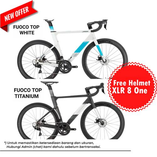 Jual Sepeda Road Bike JAVA FUOCO TOP 2025 - Black, 45 - Kab ...
