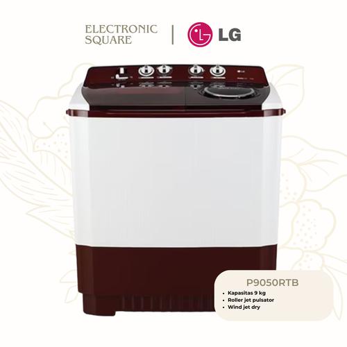 Jual Mesin Cuci 2 Tabung LG P9050RTB Kapasitas 9 Kg - Kota Sukabumi - Electronic Square Sukabumi ...