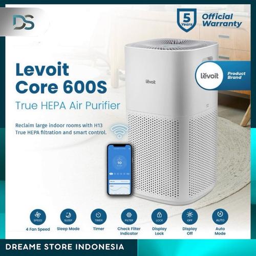 Promo Levoit VeSync Core 600S Smart True HEPA Air Purifier - Jakarta ...