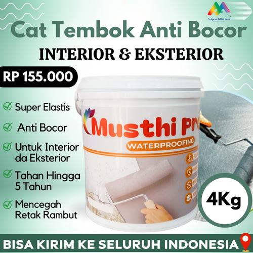 Jual Cat Tembok Anti Bocor Anti Air Anti Rembes Waterproofing Musthi ...
