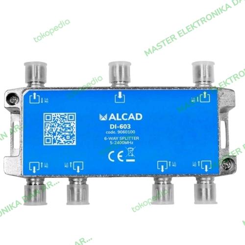 Jual splitter spliter alcad 6w 6way 6 way 6channel channel di-603 di603 ...