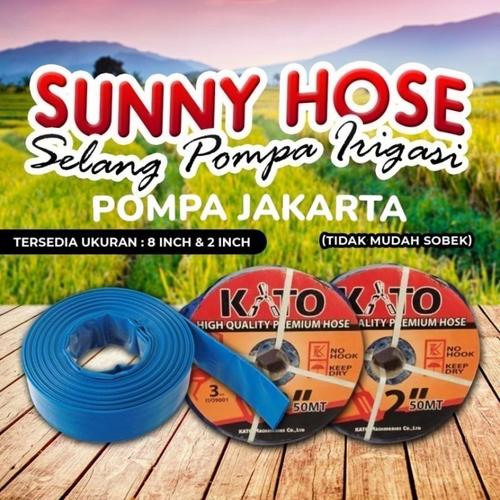 Jual Selang Air Irigasi Sunny Hose 12 inchi Selang Buang Tremi Lipat ...