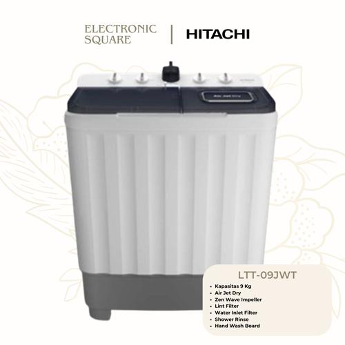 Jual Mesin Cuci HITACHI 2 Tabung LTT-09JWT / LTT09JWT Kapasitas 9 Kg - Kota Sukabumi ...